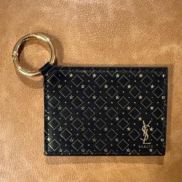 Yves Saint Laurent | Accessories | New Ysl Beaute Black And Gold Star ...